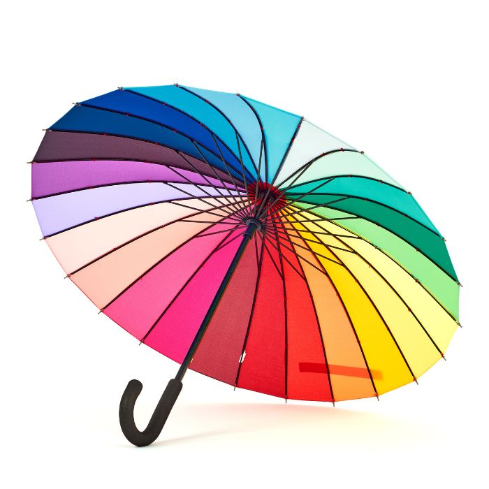 Soake Everyday Large Rainbow Umbrella | Health and Care