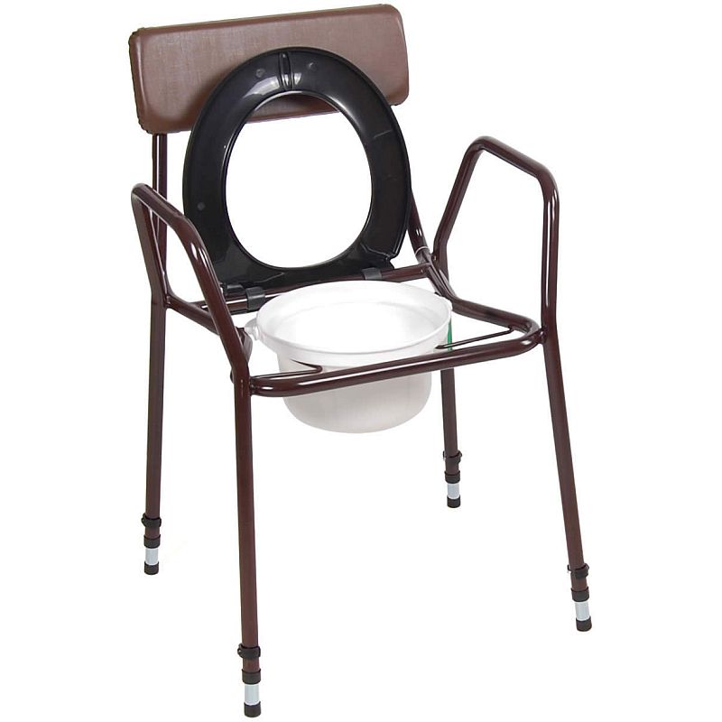 Harvest Stackable Adjustable Commode Chair | Health and Care