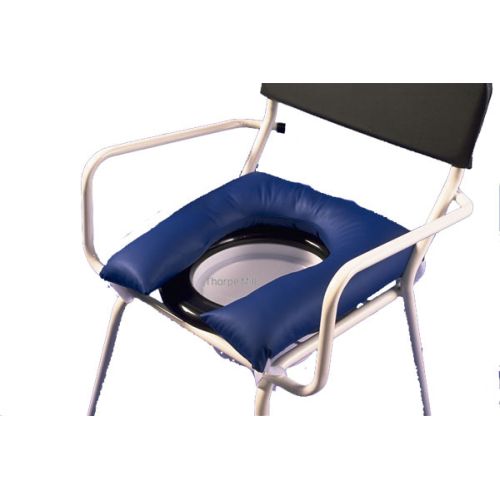 Hollow Fibre U-Shaped Commode Cushion | Health and Care