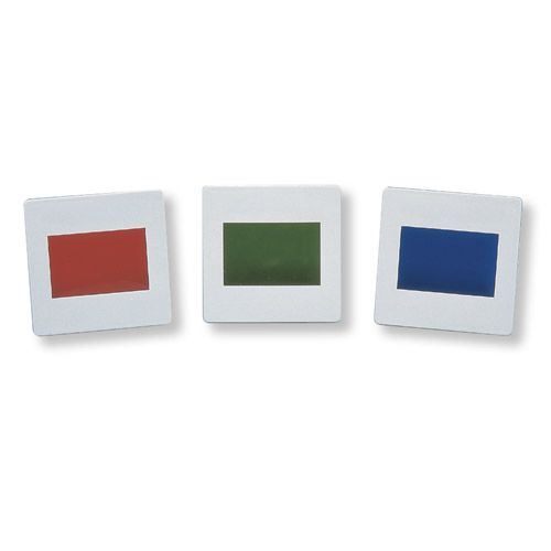 Set Of 3 Colour Filters Primary Colours | Health and Care
