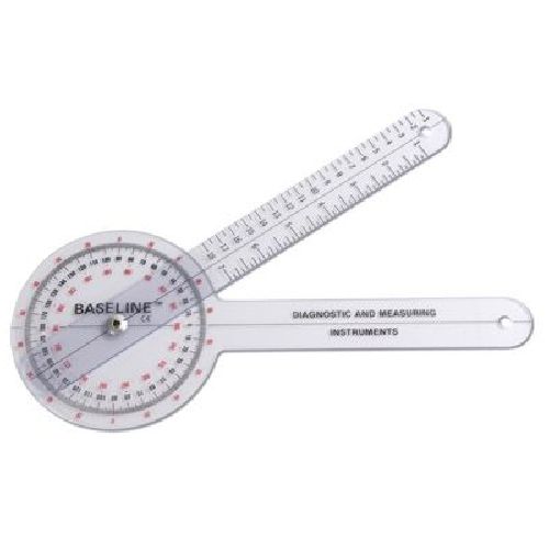 Plastic 360 Degrees ISOM Goniometer 12 | Health and Care