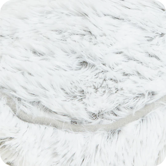 Warmies Classic Soft Fur Slippers (Grey) | Health and Care