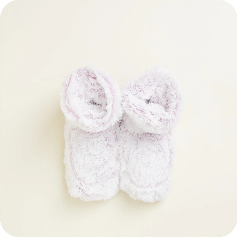 Warmies Classic Soft Slipper Boots (Pink) | Health and Care