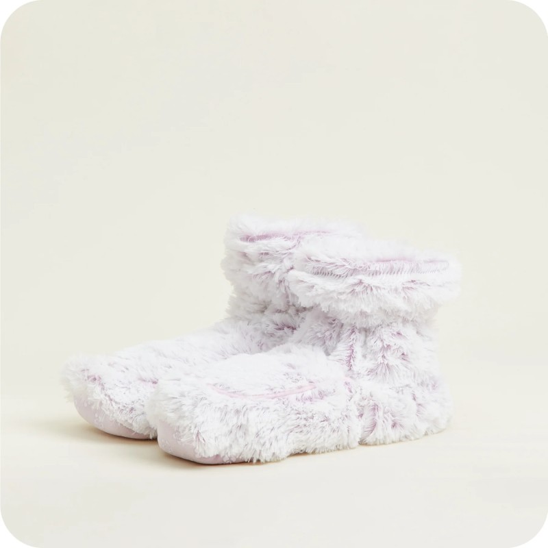 Warmies Classic Soft Slipper Boots (Pink) | Health and Care