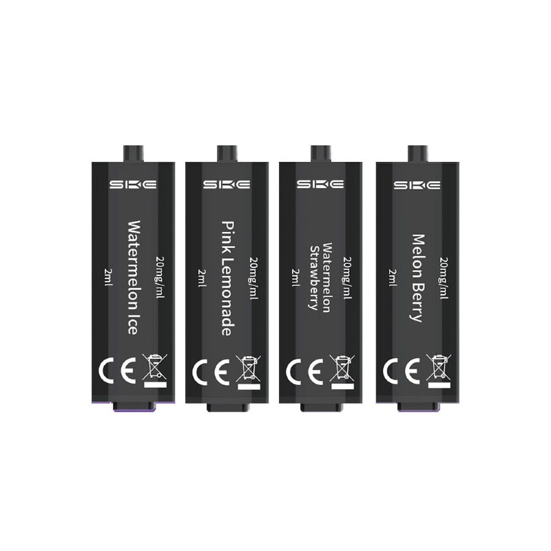 SKE Crystal 4-in-1 Rechargeable White Vape | Health and Care