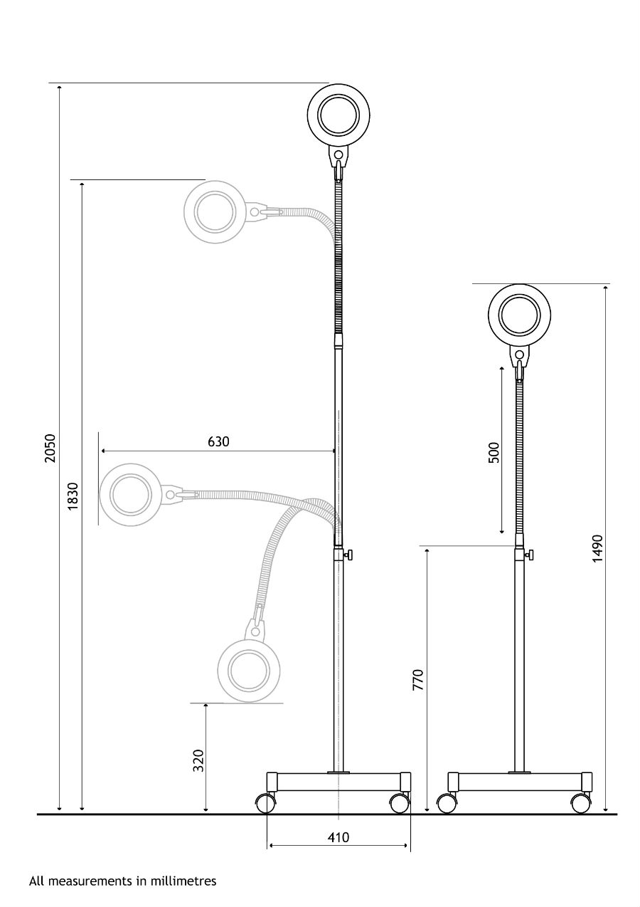 Daray X400 Gynaecology Examination Light | Health and Care