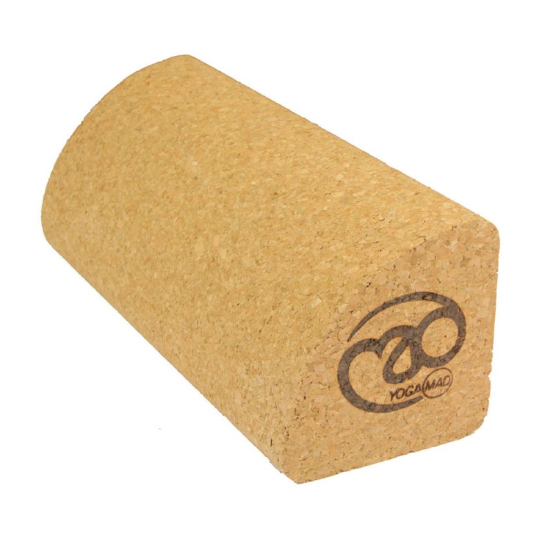 Yoga-Mad Cork Quarter Yoga Block | Health and Care