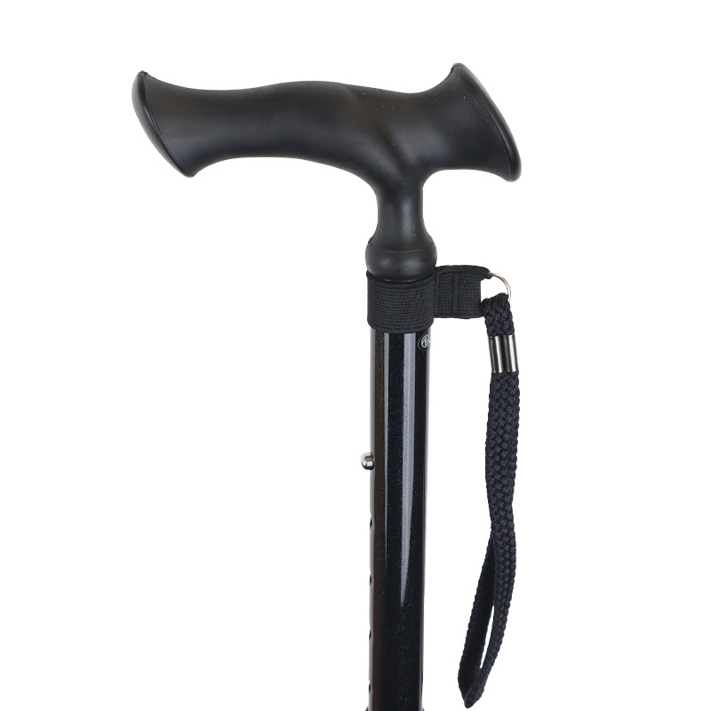 Ziggy Black Ergonomic Gel Handle Stick | Health and Care