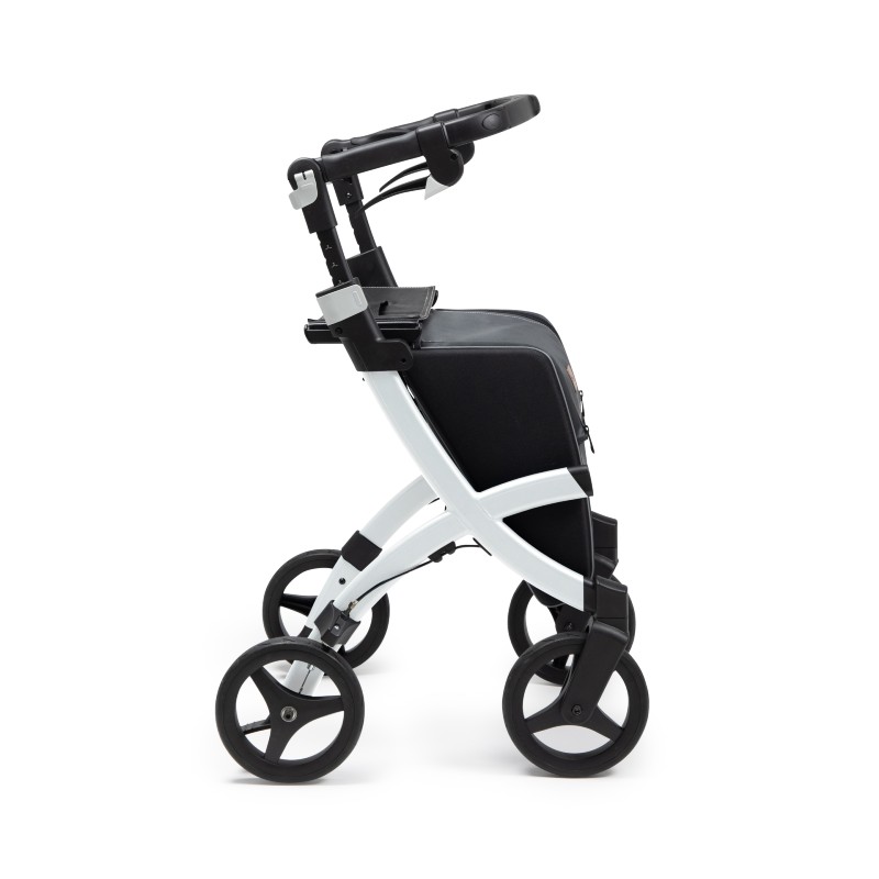Rollz Flex 2.0 Pebble White Rollator | Health and Care
