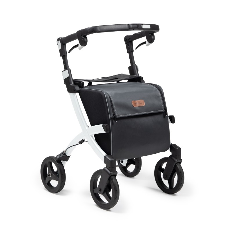 Rollz Flex 1.0 Small Pebble White Rollator | Health and Care