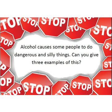Drinking and Drugs Discussion Cards | Health and Care