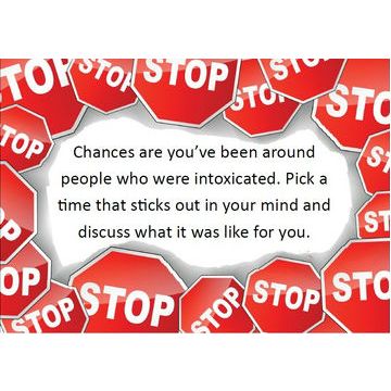 Drinking and Drugs Discussion Cards | Health and Care