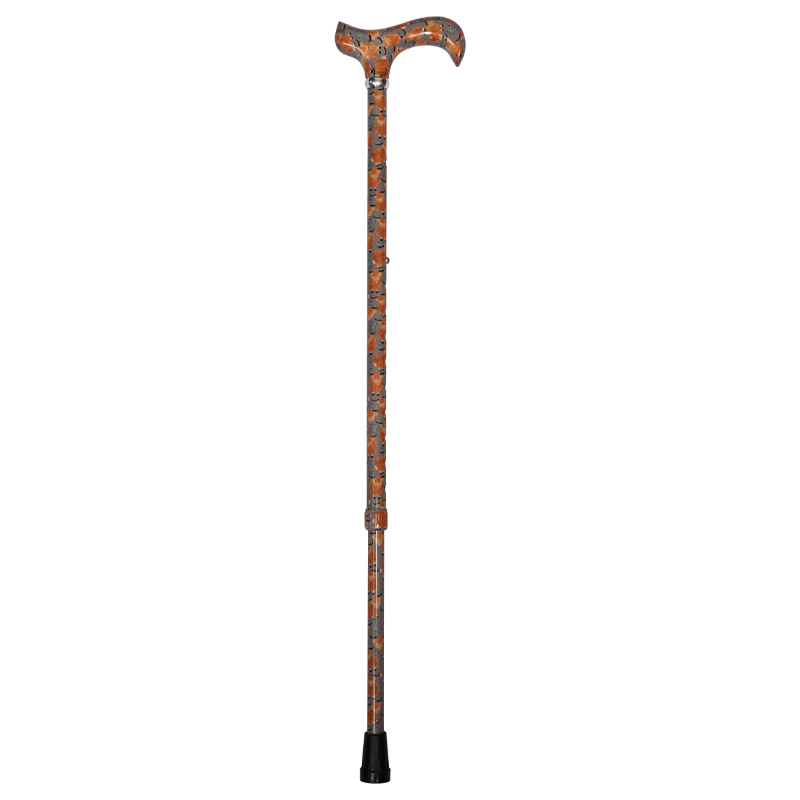 Adjustable Aluminium Derby Cane (Higland Cows) | Health and Care