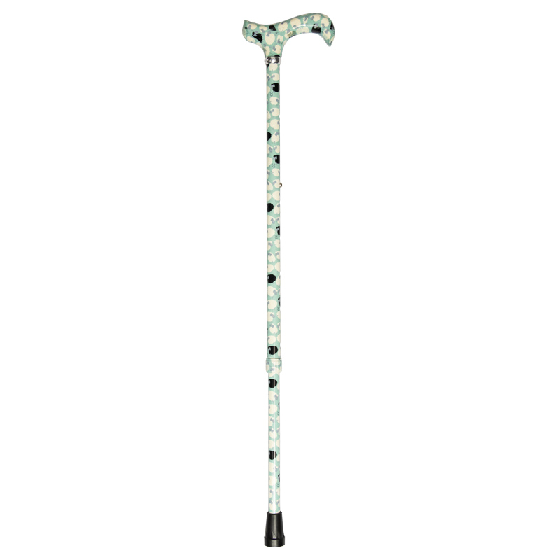 Adjustable Aluminium Derby Cane (Black Sheep) | Health and Care
