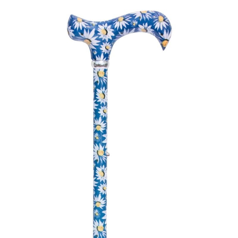 Adjustable British Daisies Derby Cane | Health and Care