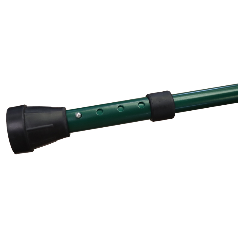 Adjustable Green Mono Flipstick Seat Walking Stick | Health and Care