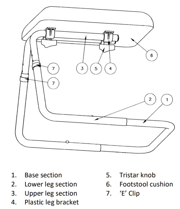 Drive Medical Footstool | Health and Care