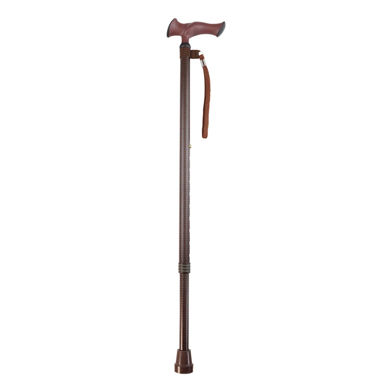 Ergonomic Adjustable Walking Stick BRN | Health and Care