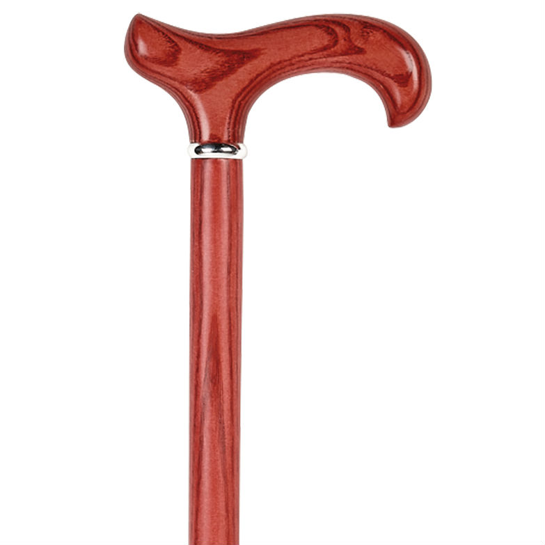 Ash Red Derby Handle Dress Walking Stick | Health and Care