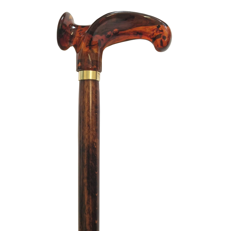 Imitation Amber Ergonomic Walking Stick | Health and Care