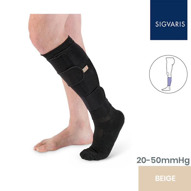 Sigvaris Beige Calf Compression Sleeve | Health and Care