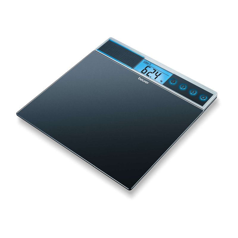 Beurer GS39 Glass Bathroom Scale | Health and Care