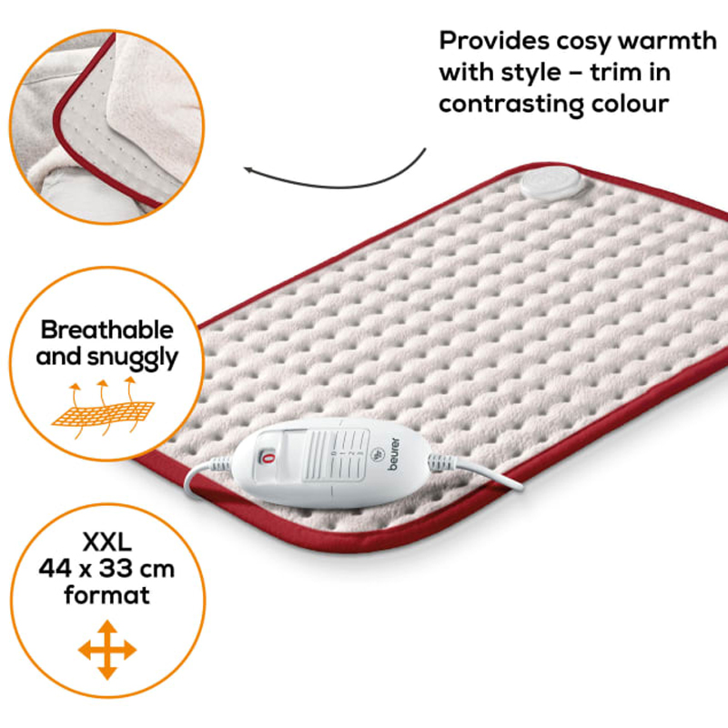 Beurer HK Comfort Luxury Heat Pad | Health and Care