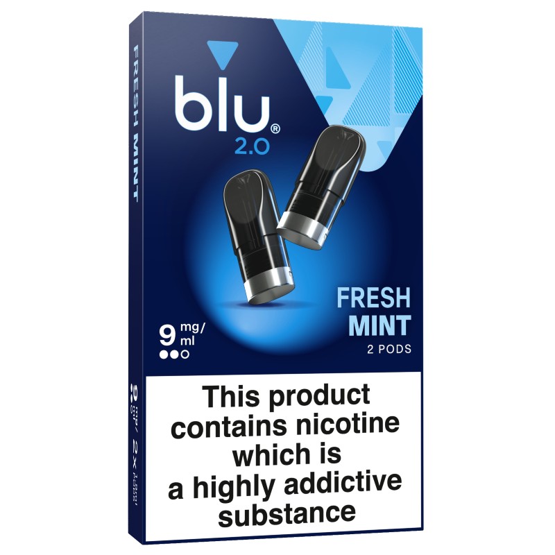 Blu 2.0 Fresh Mint Liquidpods (9mg) | Health and Care