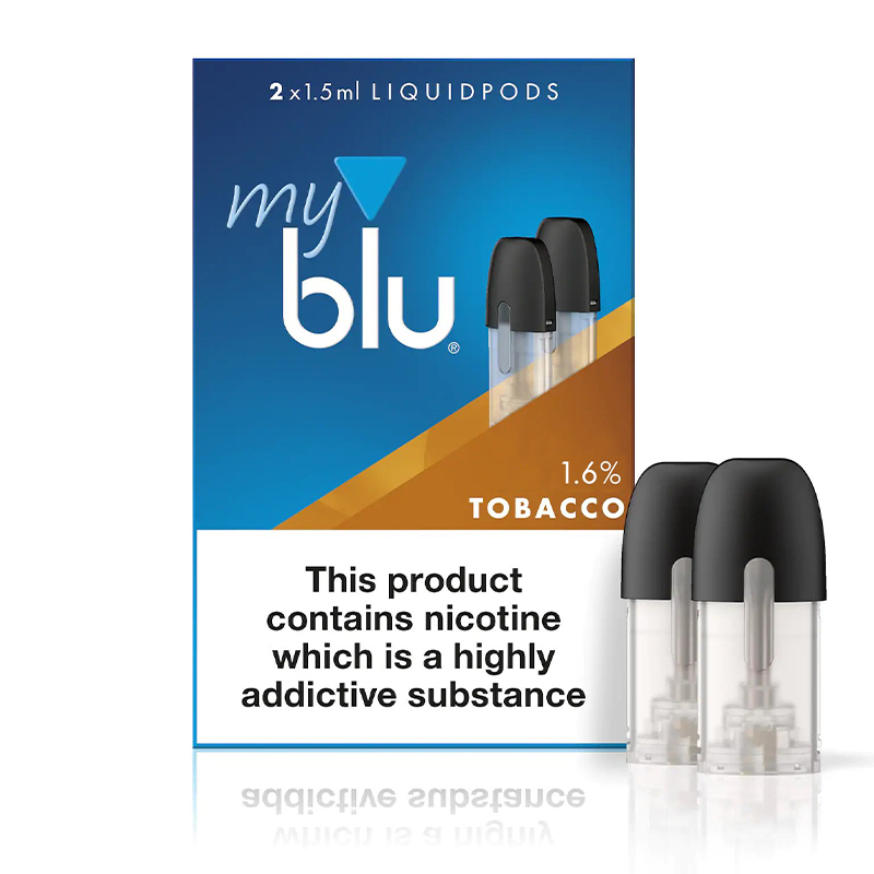 Blu MyBlu Golden Tobacco Liquidpods | Health and Care