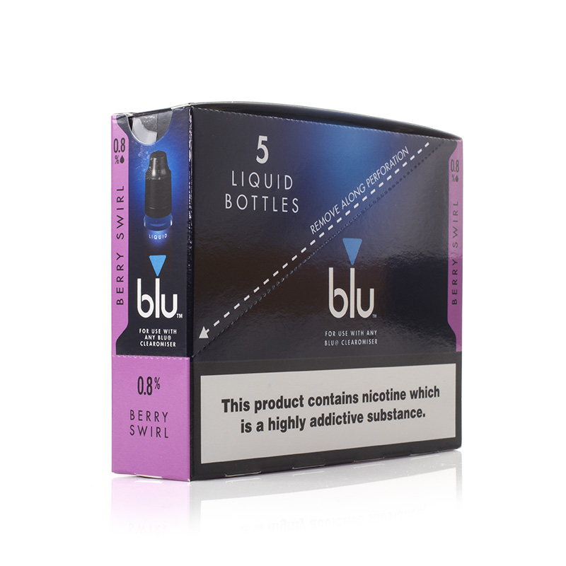 Blu Pro Berry Swirl E-Liquid (Pack of Five) | Health and Care