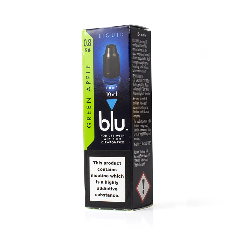 Blu Pro Green Apple E-Liquid | Health and Care