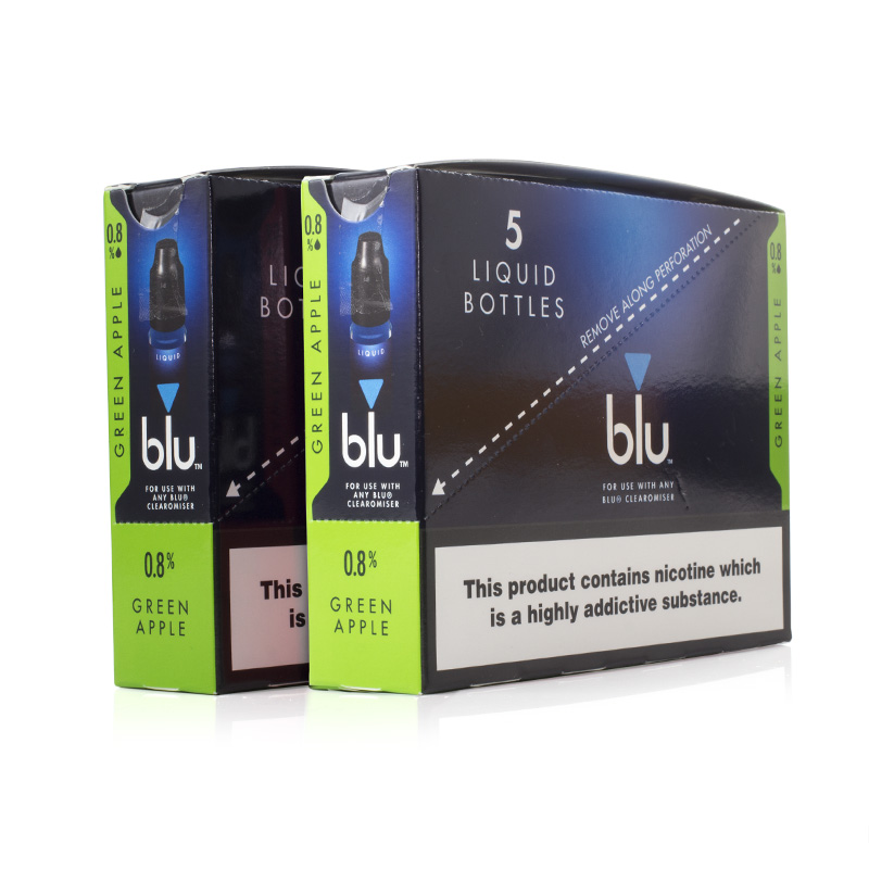 Blu Pro Green Apple E-Liquid (Pack of Ten) | Health and Care