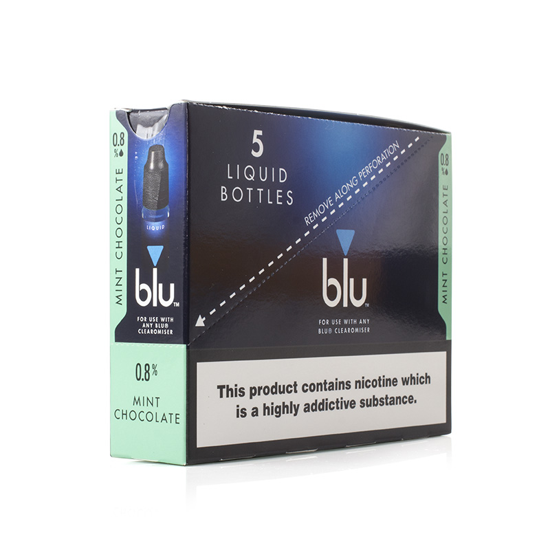 Blu Pro Mint Chocolate E-Liquid (Pack of Five) | Health and Care