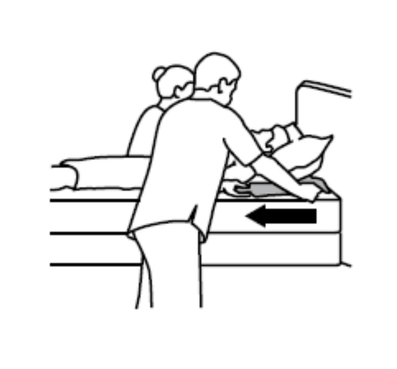 Cromptons Red Tubular Slide Sheets (5 Pack) | Health and Care