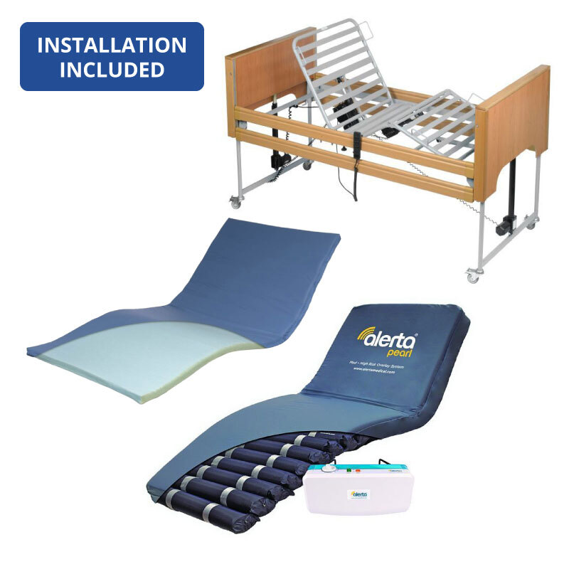 Harvest Woburn Bed & Alerta Pearl Mattress | Health and Care