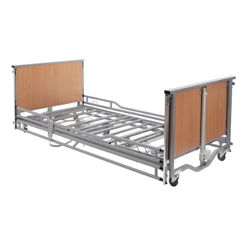Casa Elite Home Light Oak Low Profiling Bed | Health and Care