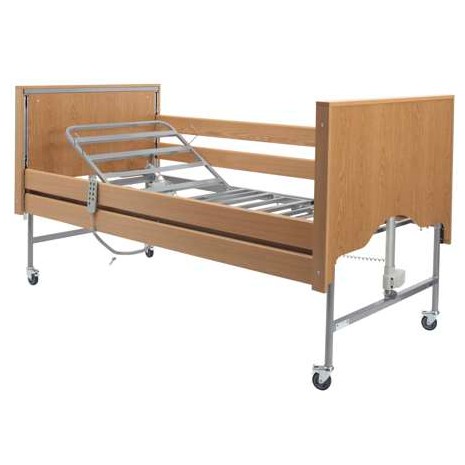Casa Elite Home Profiling Bed w/ Wooden Rails | Health and Care