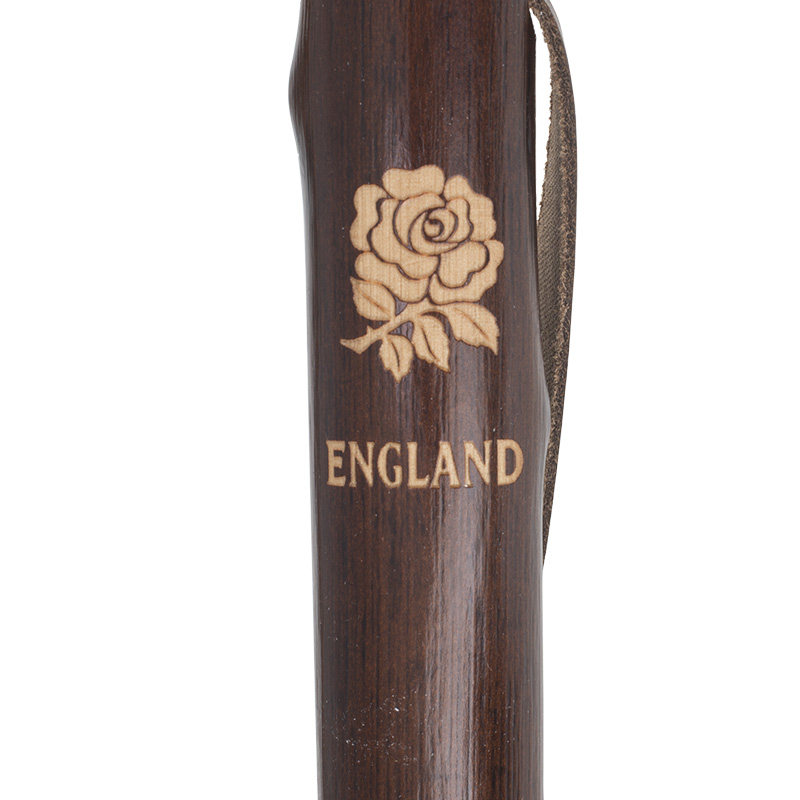 Chestnut Hiking Staff with English Rose | Health and Care