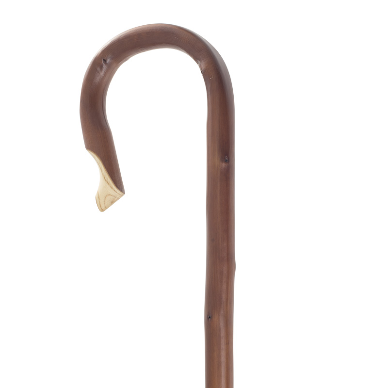 Chestnut Shepherd's Crook Walking Stick (5') | Health and Care