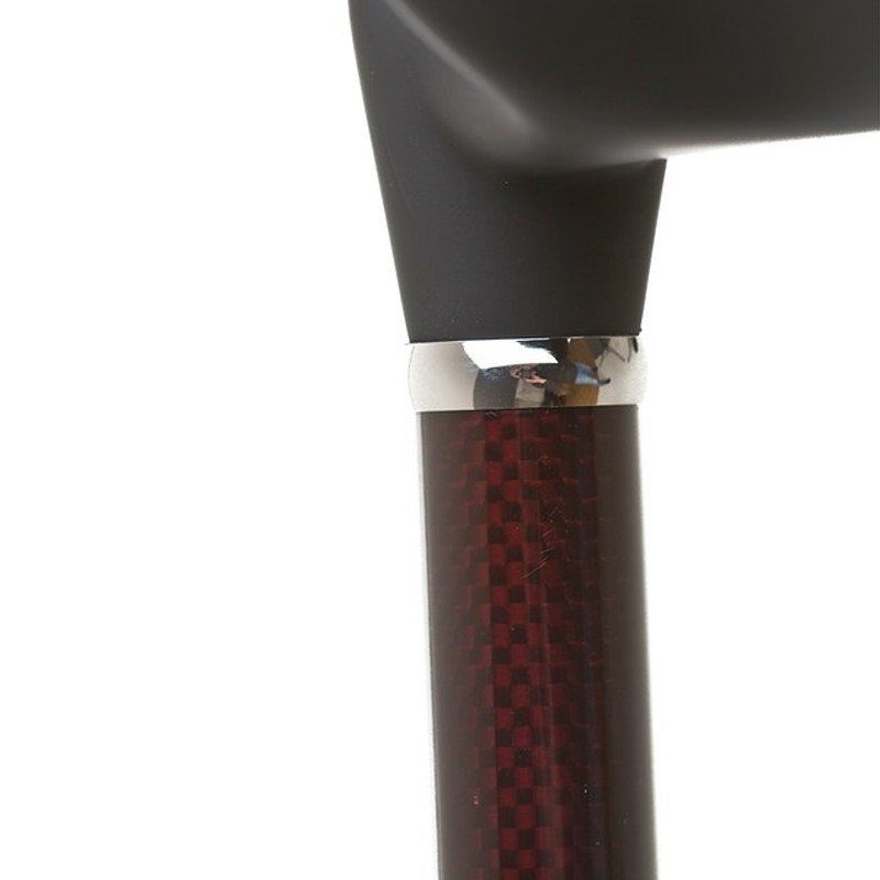 Soft Grip Walking Stick with Red Pattern | Health and Care