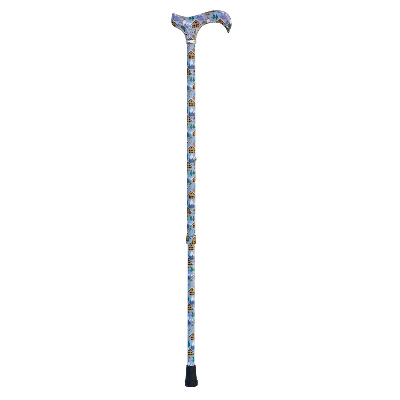 Adjustable Aluminium Derby Cane (Skiing) | Health and Care