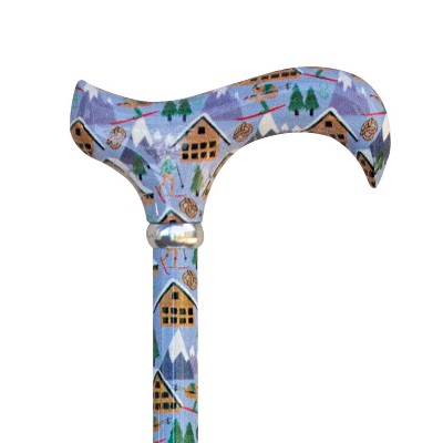 Adjustable Aluminium Derby Cane (Skiing) | Health and Care