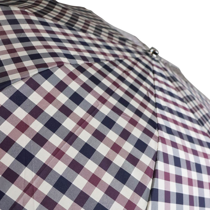 Multicoloured Check Folding Umbrella | Health and Care