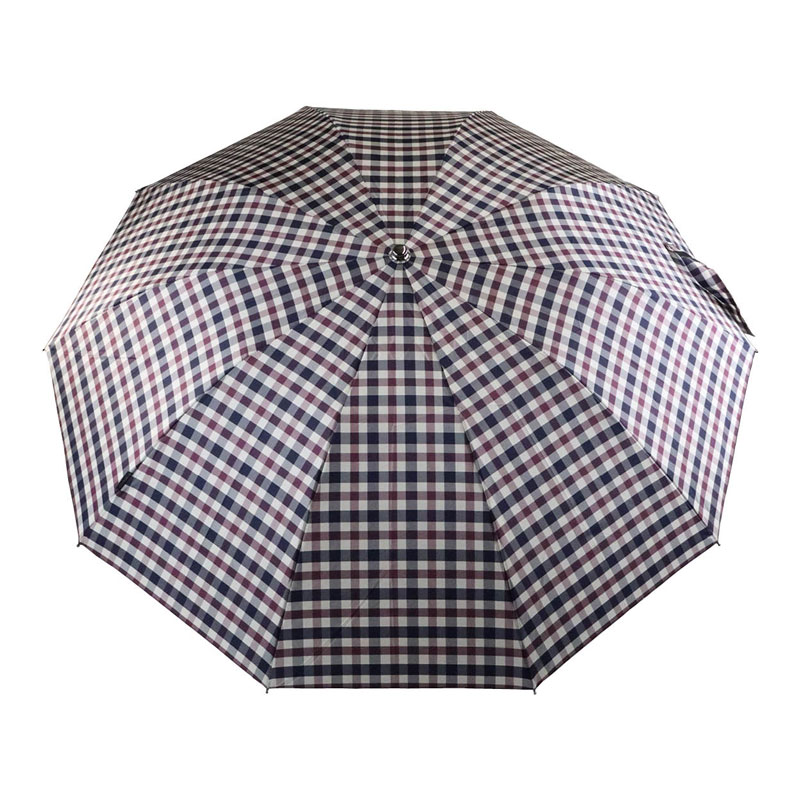 Multicoloured Check Folding Umbrella | Health and Care
