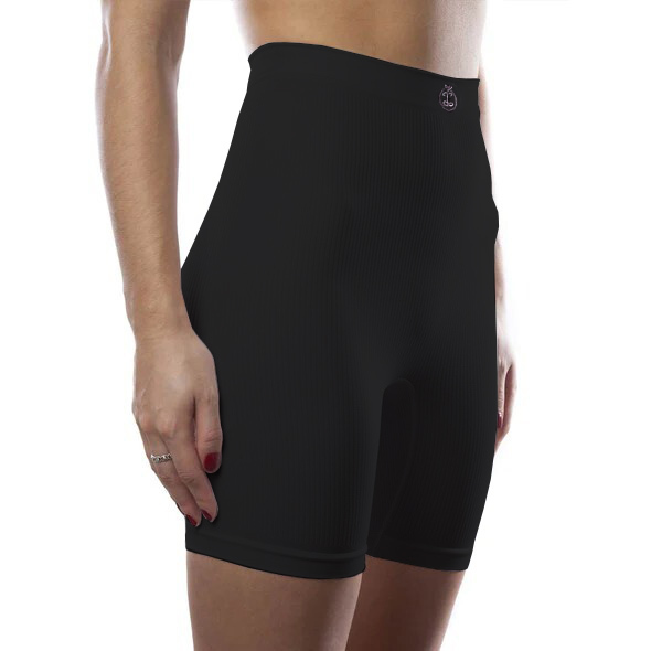 Comfizz Unisex Mid-Length Black Boxers | Health and Care
