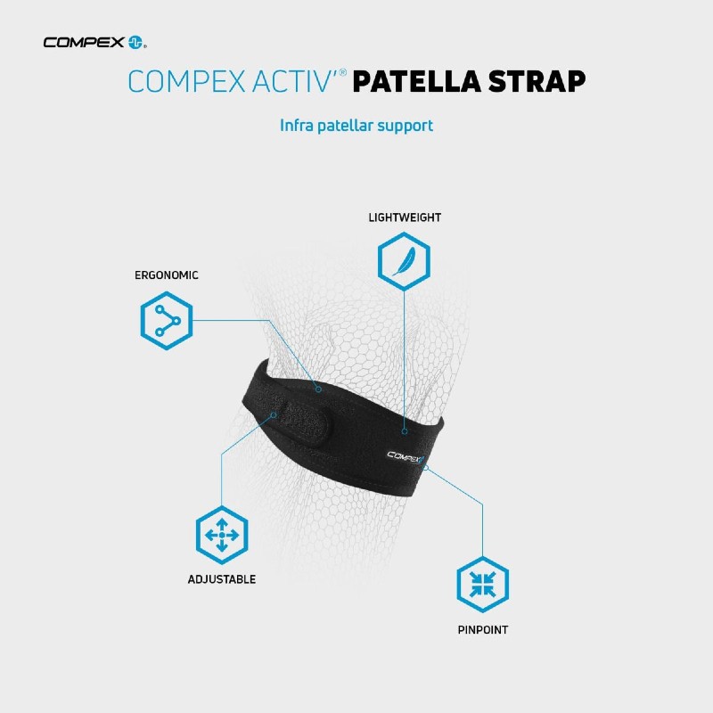 Compex Activ' Patella Knee Strap | Health and Care