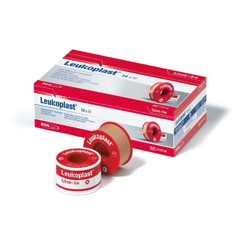 Leukopor Fixation Tape (2.5cm x 5m) | Health and Care