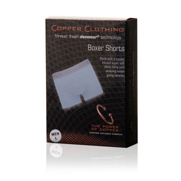 Anti-Microbial Copper Men's Boxers | Health and Care