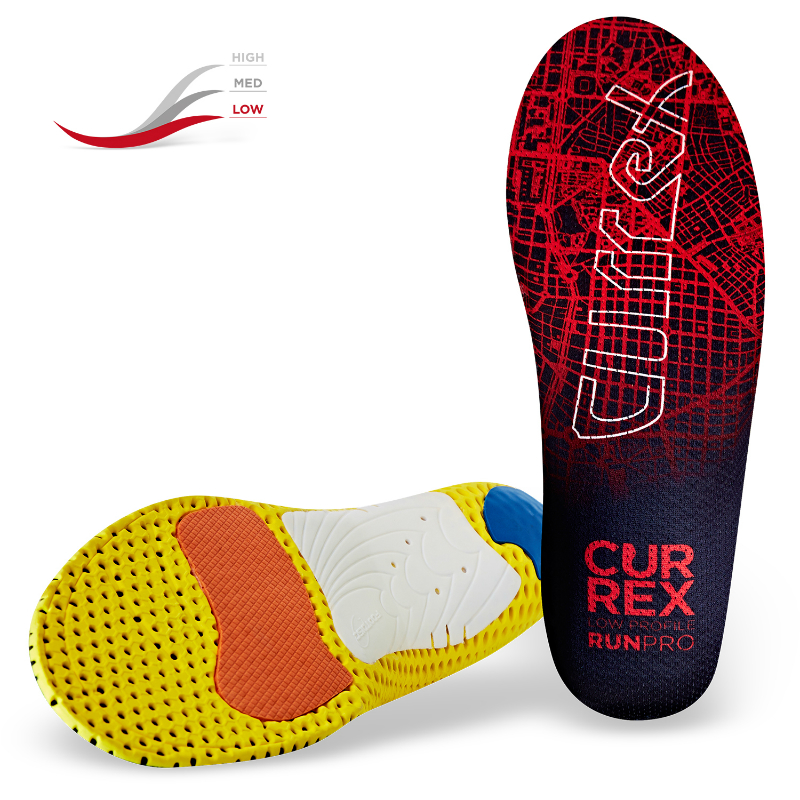 Currex RunPro Low Arch Running Insoles | Health and Care
