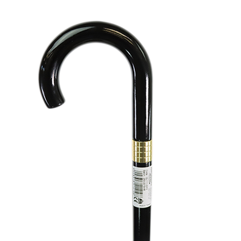 Black Crook Handle Walking Stick | Health and Care